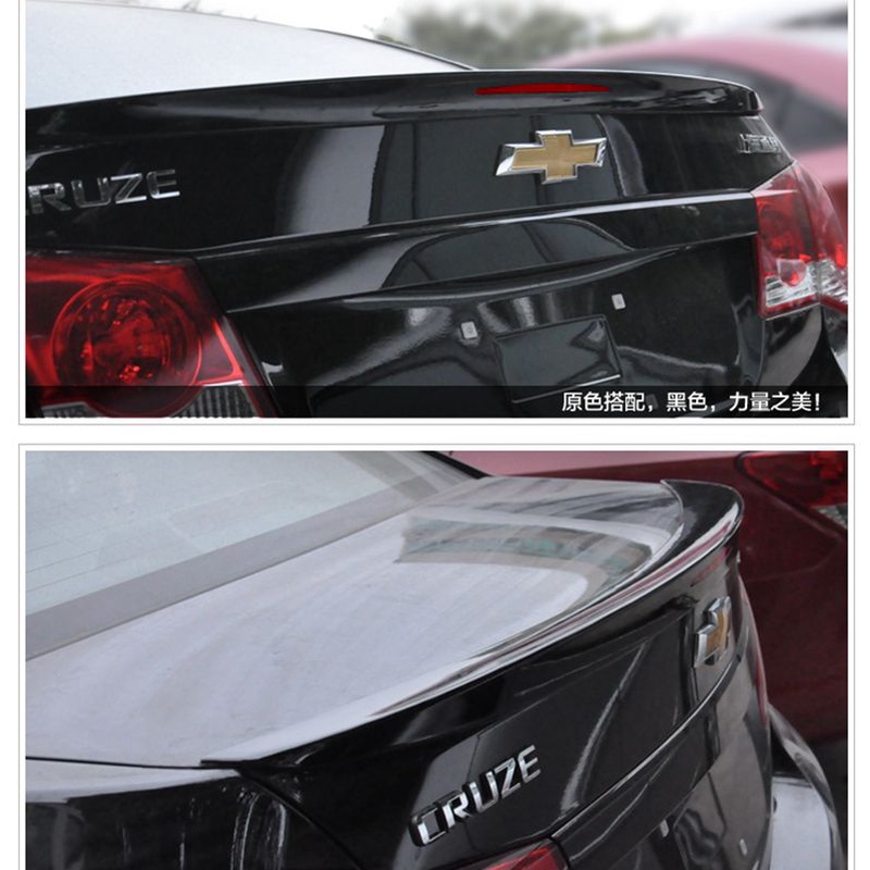 Car Styling ABS Plastic Unpainted Primer Color Tail Trunk Wing Rear ...