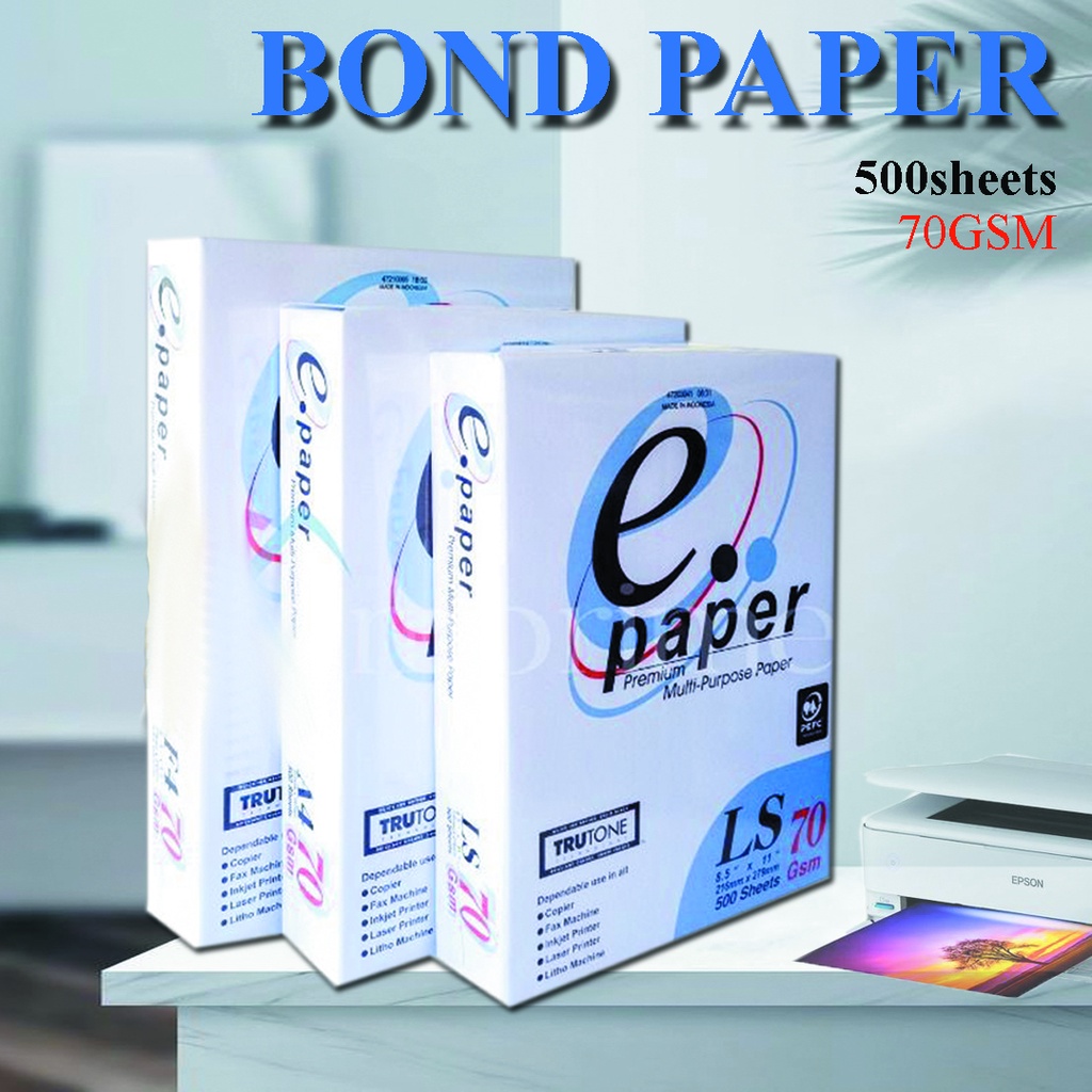EPAPER PREMIUM MULTI PURPOSE PAPER | BOND PAPER | Shopee Malaysia