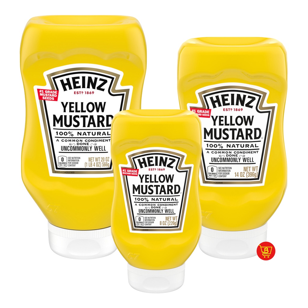 Heinz Yellow Mustard | Shopee Malaysia
