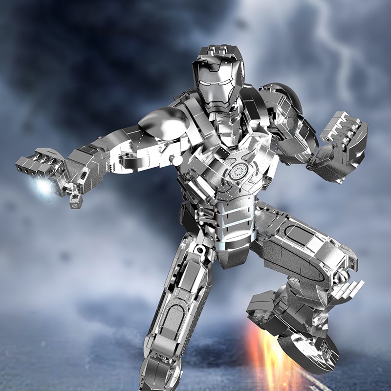 1100+Pcs Disney Marvel Superheroes Iron Man Building Blocks Mecha MOC ...