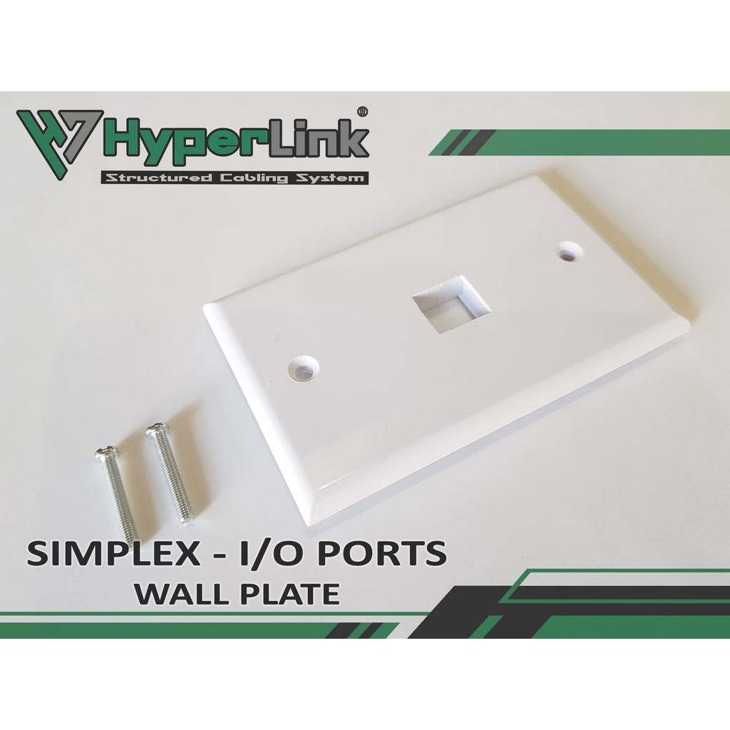 SIMPLEX INFORMATION OUTLET (1 PORT) | Shopee Malaysia