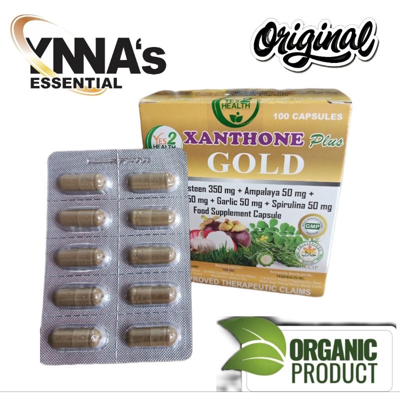 Xanthone Plus GOLD capsules (10caps/Pad) | Shopee Malaysia