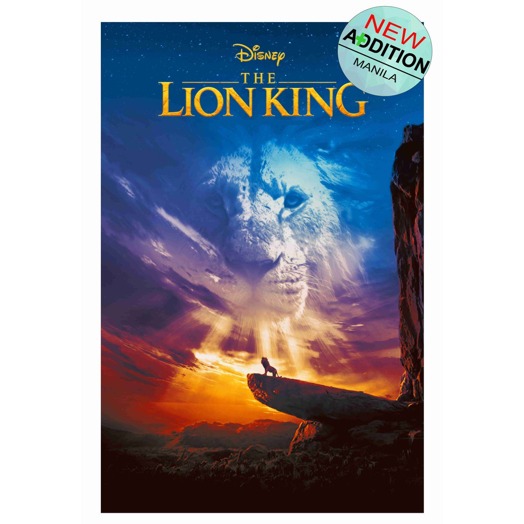 LION KING 2019 MOVIE POSTER LARGE 33cm x 50cm | Shopee Malaysia
