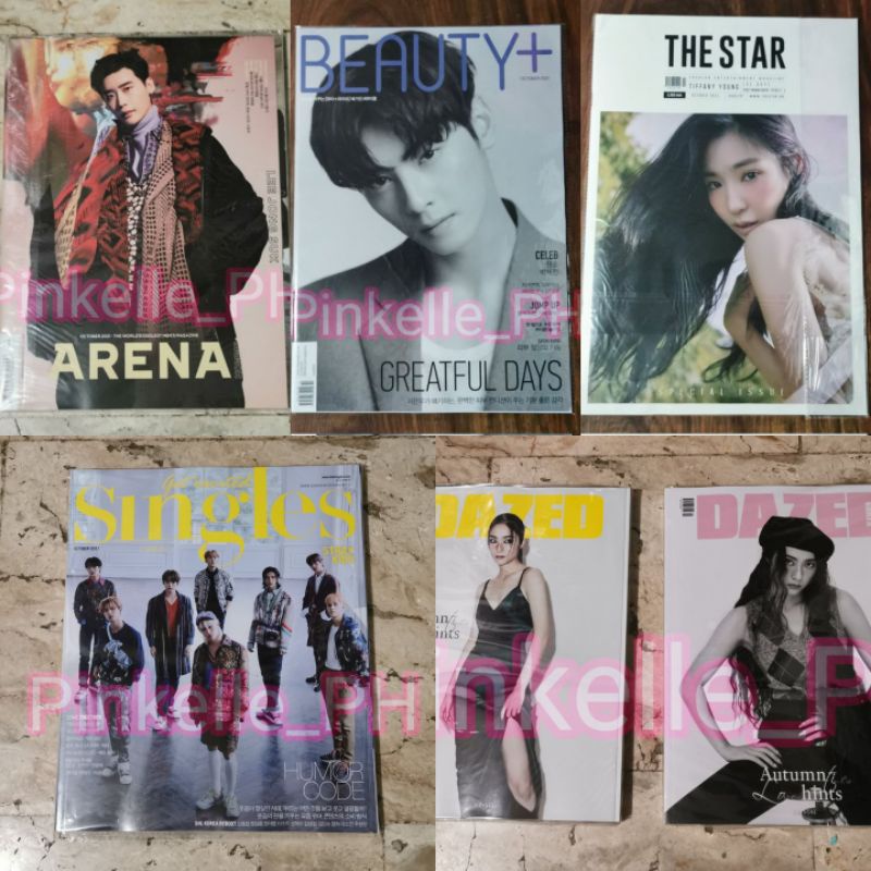 October 2021 Korean Magazines | Shopee Malaysia