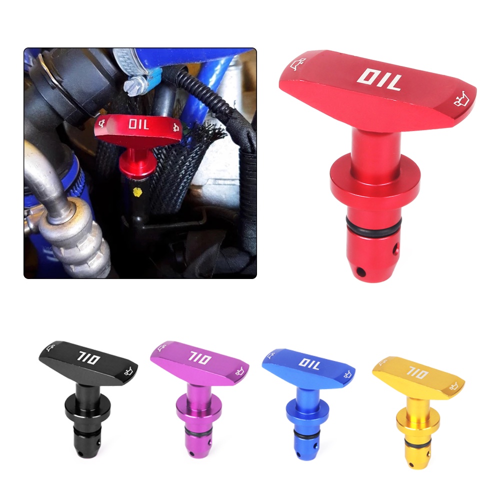 Universal Car Oil Dipstick Pull Handle Engine Oil Pullhandle Aluminum ...