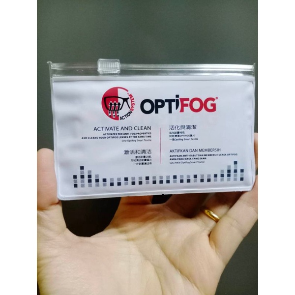 Optifog Activates the Anti-fog Properties and Cleans lenses last for 3 ...