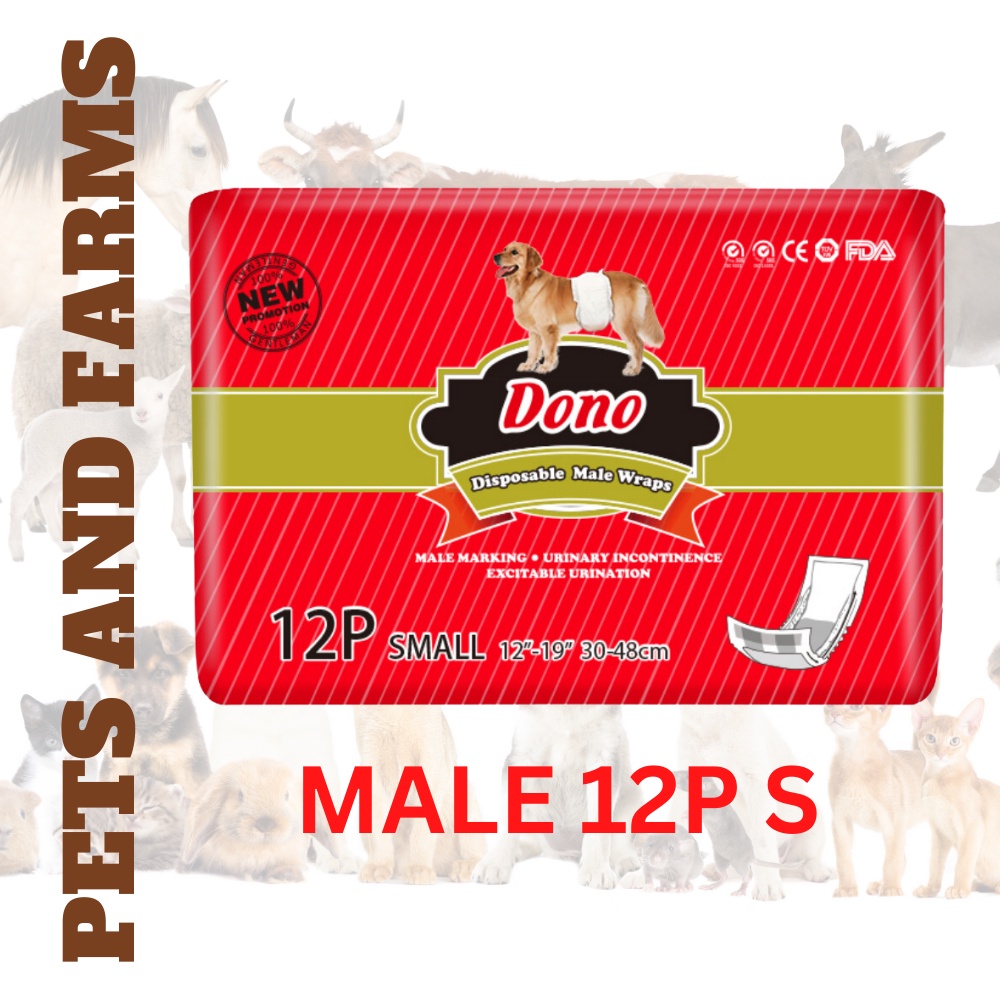 DONO DISPOSABLE MALE DIAPERS SMALL | Shopee Malaysia