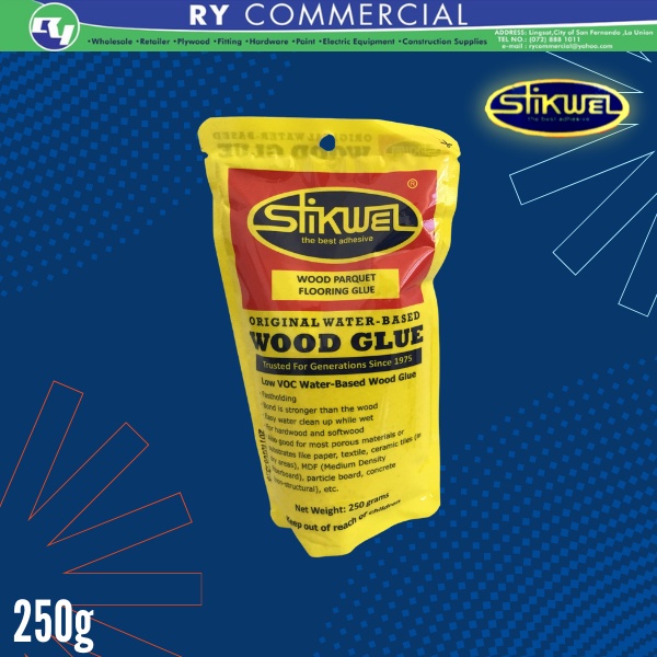 STIKWEL PACK WOOD PARQUET FLOORING GLUE (250g) | Shopee Malaysia