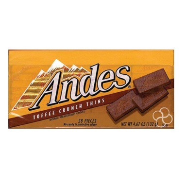 Andes Toffee Crunch Thins Chocolate 132g | Shopee Malaysia