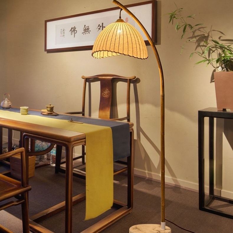Silent Style Floor Lamp Living Room Retro Zen B & B Study Tea Bedroom ...