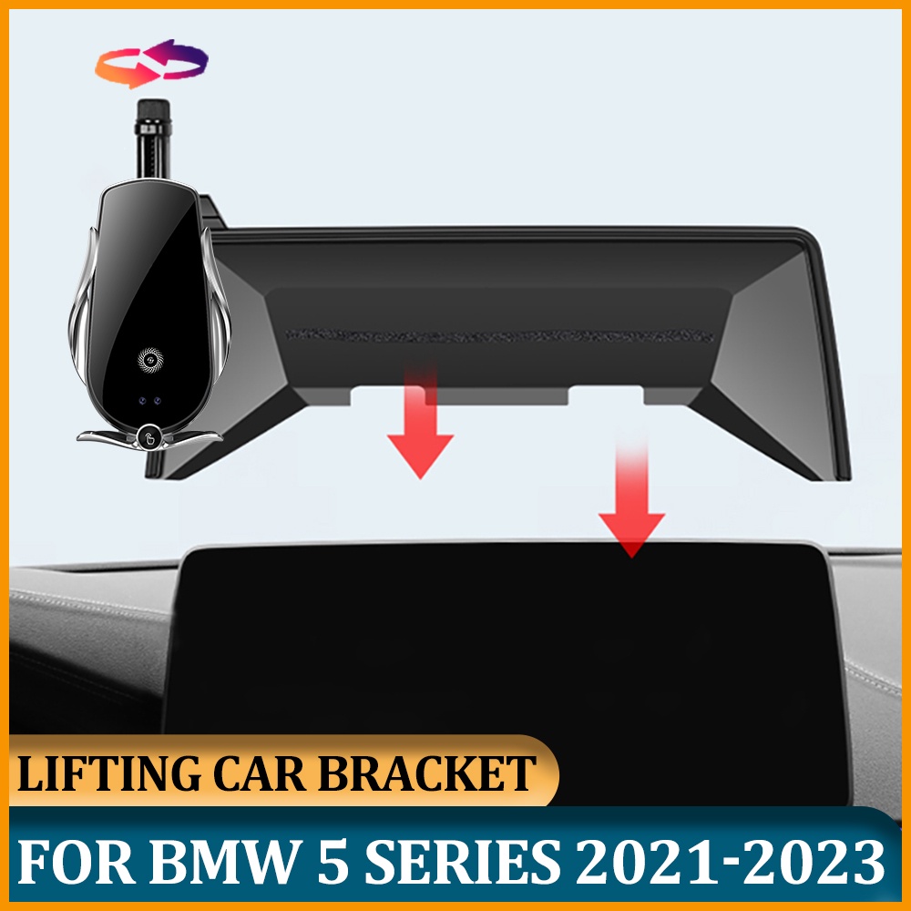 Lifting Navigation Screen Phone Holder For BMW 5 SERIES 2021 Car Screen ...