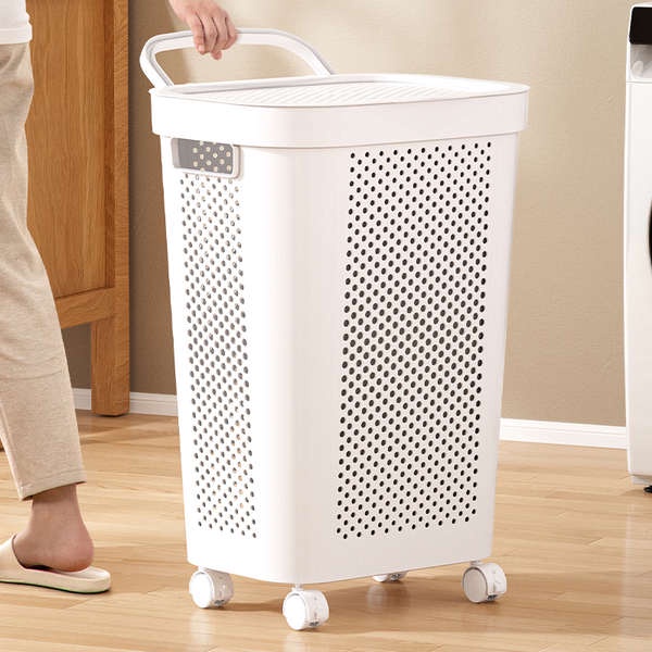 laundry basket with wheels laundry basket Bakul penyimpanan dobi kotor ...
