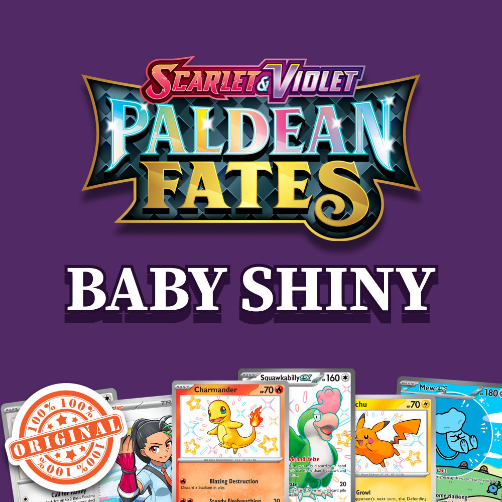 Paldean Fates - Baby Shiny - Pokemon TCG | Shopee Malaysia Paldean Fates - Baby Shiny - Pokemon TCG | Shopee Malaysia
