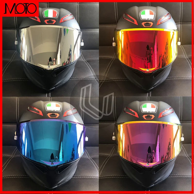 Brand new11-color motorcycle helmet sun visor for AGV Pista GP RR corsa ...