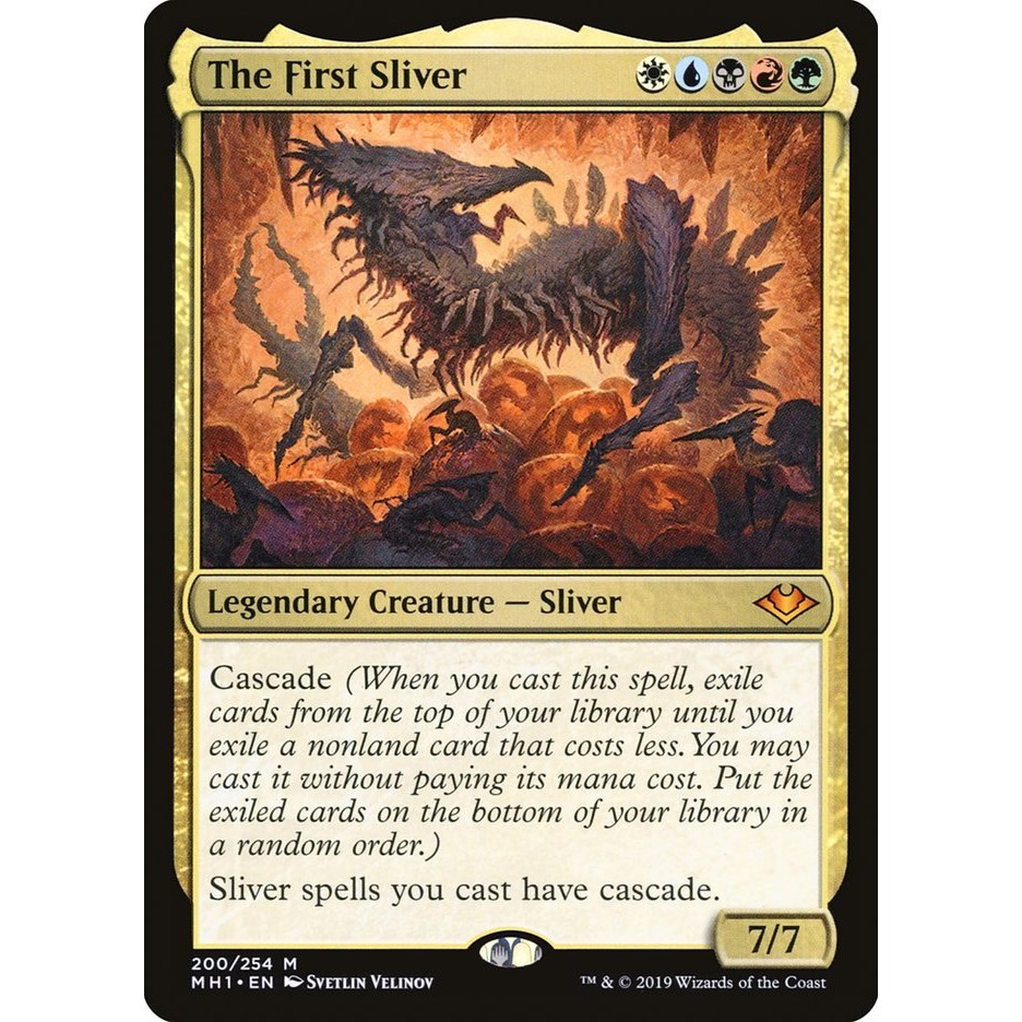 MTG Proxy Card - The First Sliver | Modern Horizons (MH1) | Shopee Malaysia