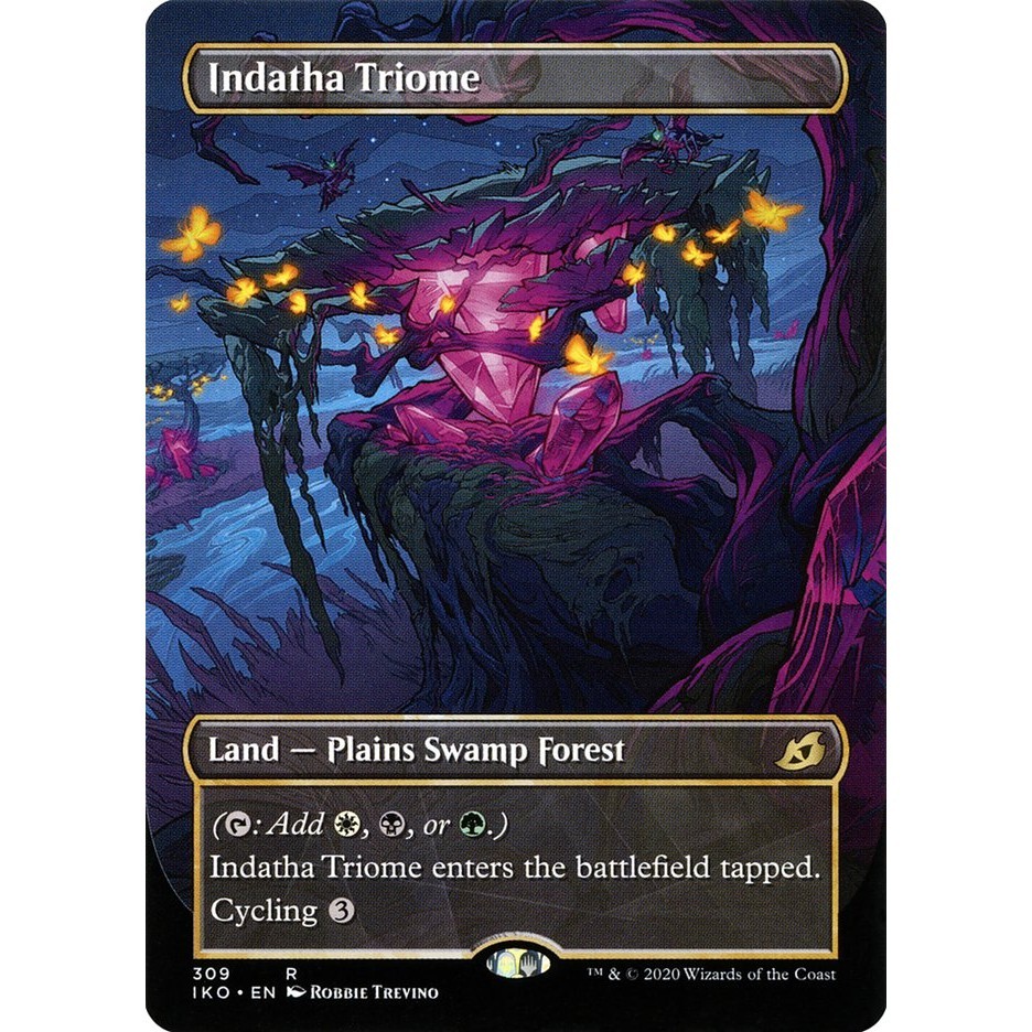 Pr0xy Card - Indatha Triome (Borderless) | Ikoria: Lair of Behemoths ...