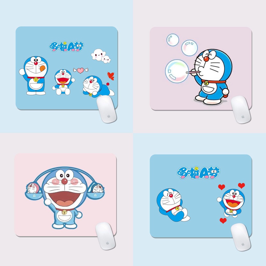 Straw Straw Doraemon Mouse Pad Laptop Small Blue Fat Round Offi Cute ...