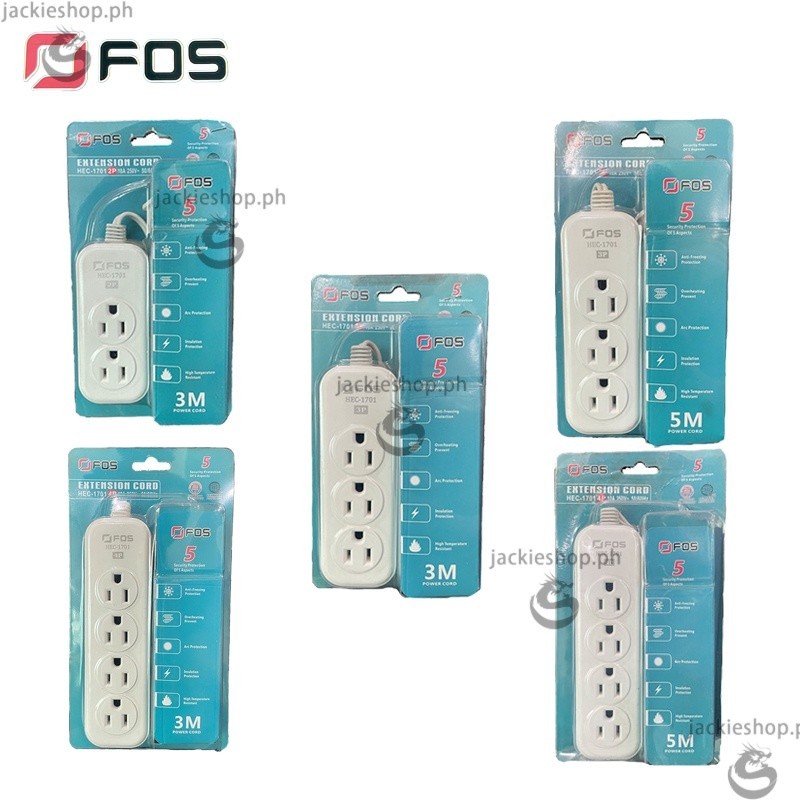 FOS Acamela icc Multifunction Extension 1701-2P/3P/4P 3M/5M | Shopee Malaysia