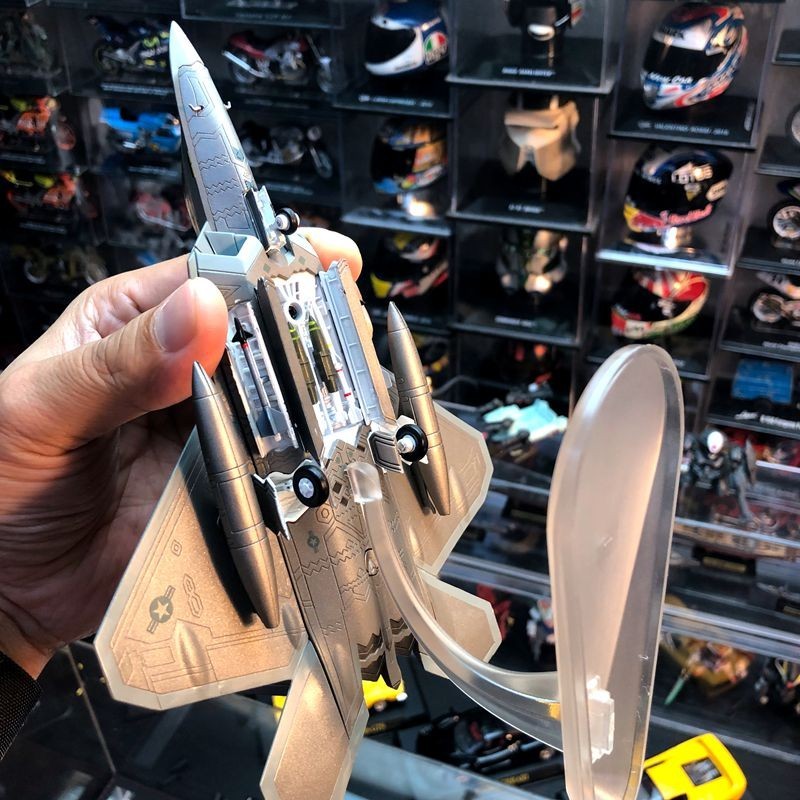 Alloy Airplane F22 Raptor Stealth Fighter Finished Metal Model with ...