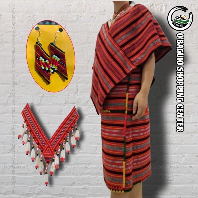 Ifugao Igorota Women Ethnic Attire - Adult | Inabel Products | Shopee ...