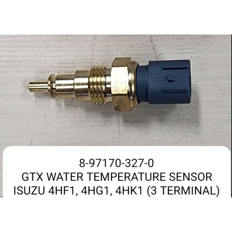 Water Temperature Sensor Isuzu 4HF1, 4HG1, 4HK1 (3 Terminal) | Shopee ...