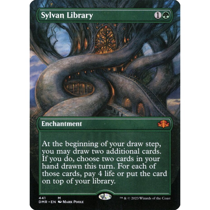 Sylvan Library Extended (CASUAL/PLAYTEST ONLY, REQUEST AVAILABLE ...