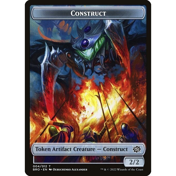 Construct Token - Magic The Gathering (MTG) | Shopee Malaysia