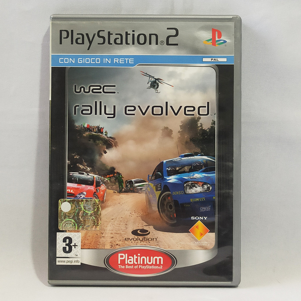 WRC Rally Evolved PS2 PlayStation 2 Video Game - PAL REGION ONLY ...