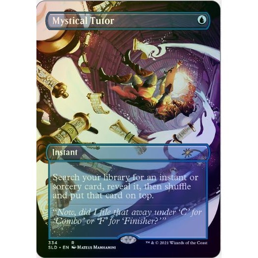 MTG Proxy Card - Mystical Tutor (Foil) | Secret Lair Drop (SLD ...