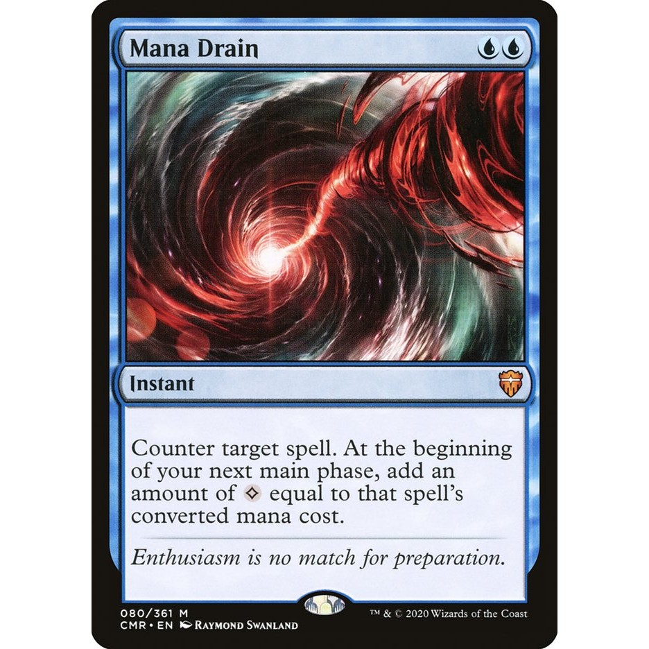 MTG Proxy Card - Mana Drain | Commander Legends (CMR) | Shopee Malaysia