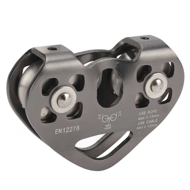 Dual Trolley Pulley Zipline Pulley Effective for Mountaineering ...