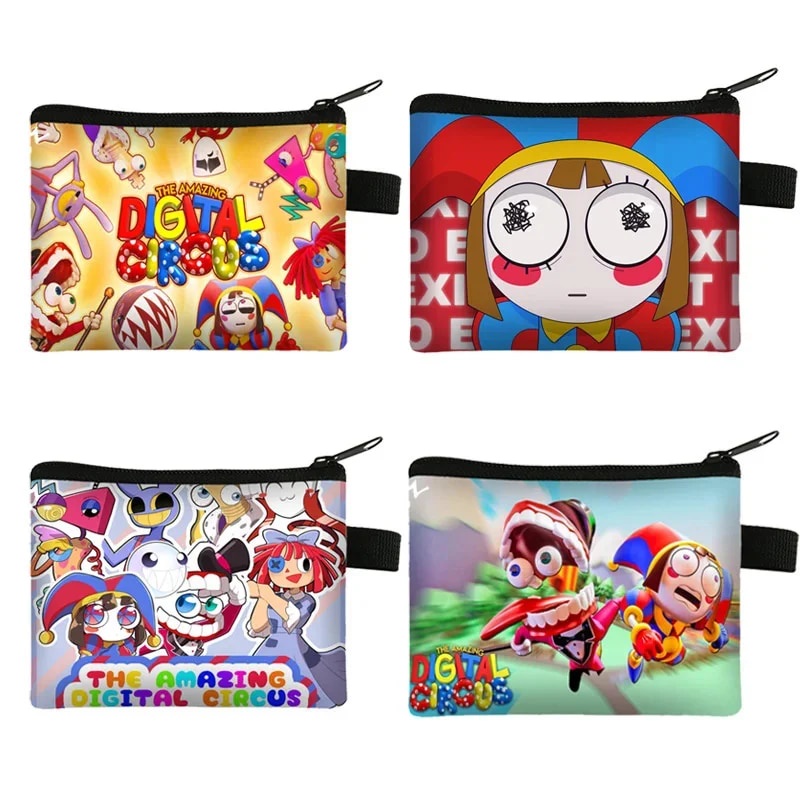 The Amazing Digital Circus Coin Purse Mini Cartoon Jax Digital Circus ...