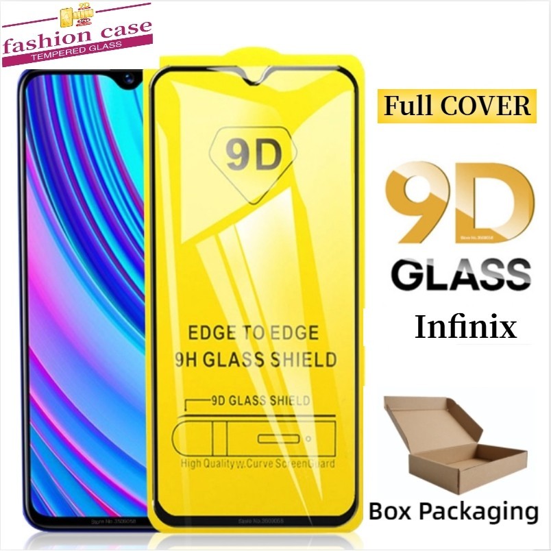 9D Full Tempered Glass For INFINIX Note 30 30I 12 12I 11 10 Pro Zero 20 5G X NEO SMART 8 7 6 5 ...
