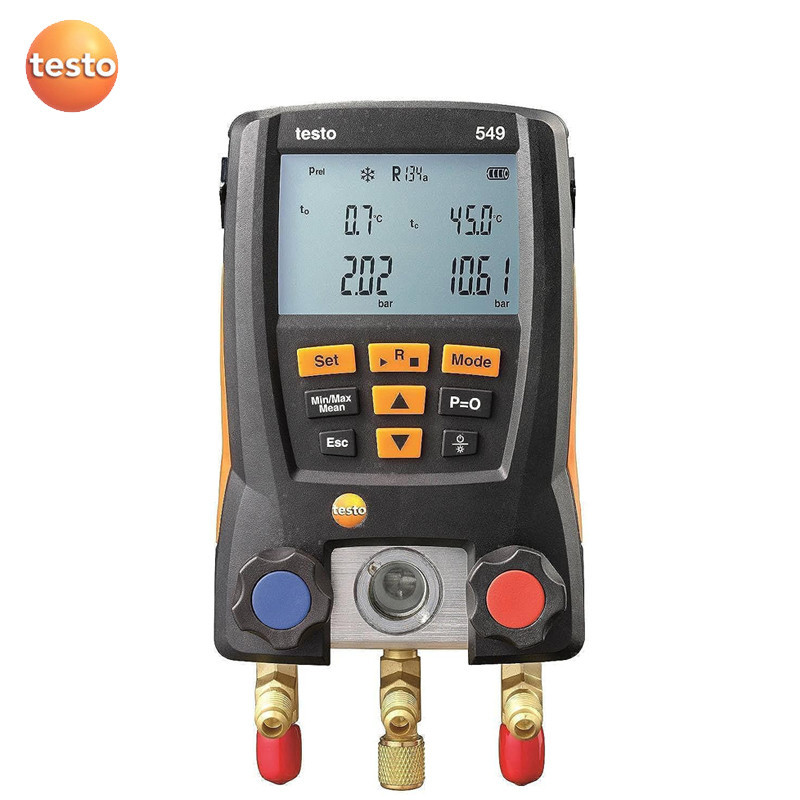 testo 549 Vacuum Meter Digital Manifold Manometers For Refrigeration ...
