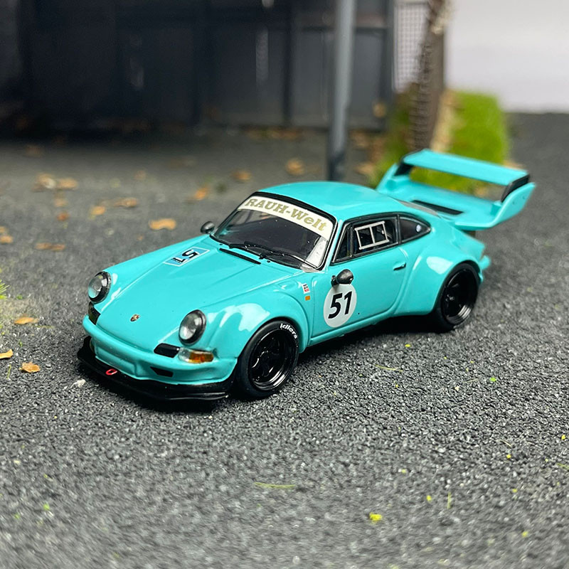 Tarmac Works TW 1: 64 Porsche RWB Backdate Blue #51合金汽车模型 | Shopee Malaysia