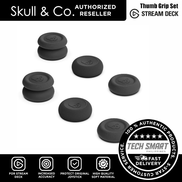 Skull & Co. Skin, CQC and FPS Thumb Grips Set for Steam Deck / ROG Ally ...