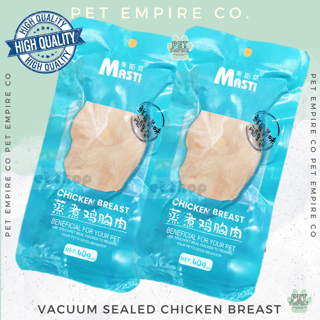 40g Boiled Fresh Chicken Fillet Breast Eat Natural Poached Chicken ...