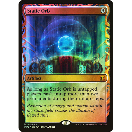 MTG Proxy Card - Static Orb (Foil) | Kaladesh Inventions (MPS) | Shopee ...