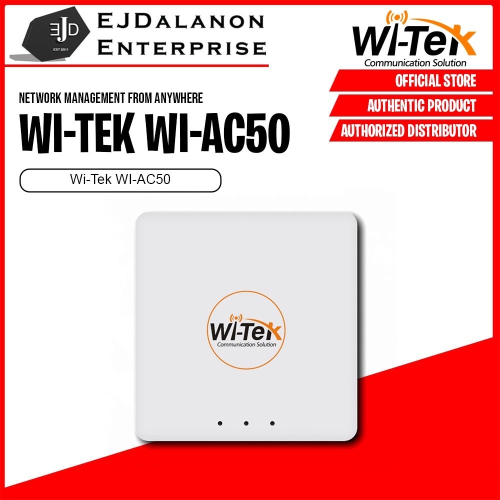 Wi-Tek WI-AC50 Wireless Access Point Controller | EJ Dalanon | Shopee ...