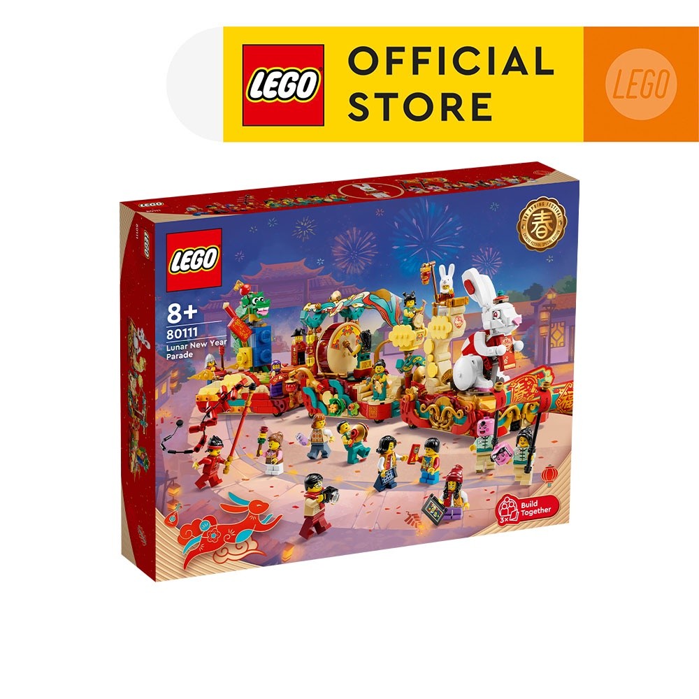 LEGO Festivals 80111 Lunar New Year Parade, Age 8+, Building Blocks ...