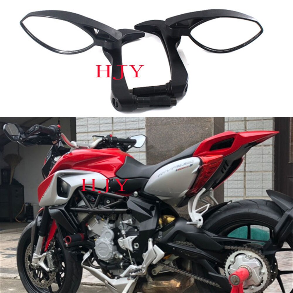 Motorcycle Hand Handguard Protection Brake Clutch Lever Pair Side Rear ...