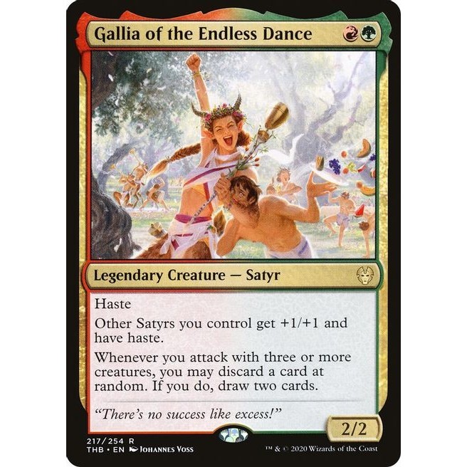 Gallia of the Endless Dance - Magic The Gathering (MTG) | Shopee Malaysia