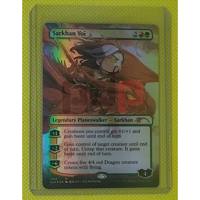 Sarkhan Vol (Borderless) Secret Lair Drop Series (SLD) | Shopee Malaysia