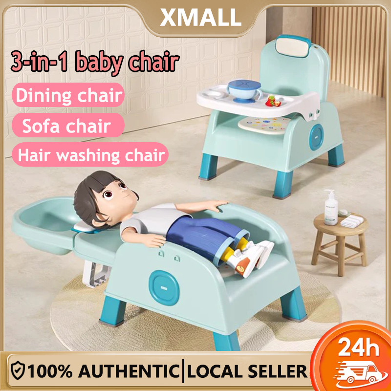 Home Baby Chair Dining Chair Foldable Multi-Purpose Sofa Chair Children ...