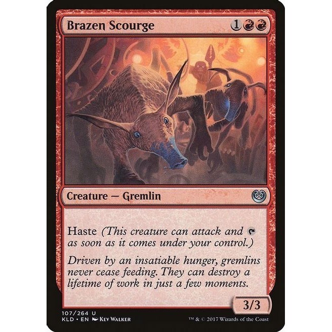 Brazen Scourge - Magic The Gathering (MTG) | Shopee Malaysia