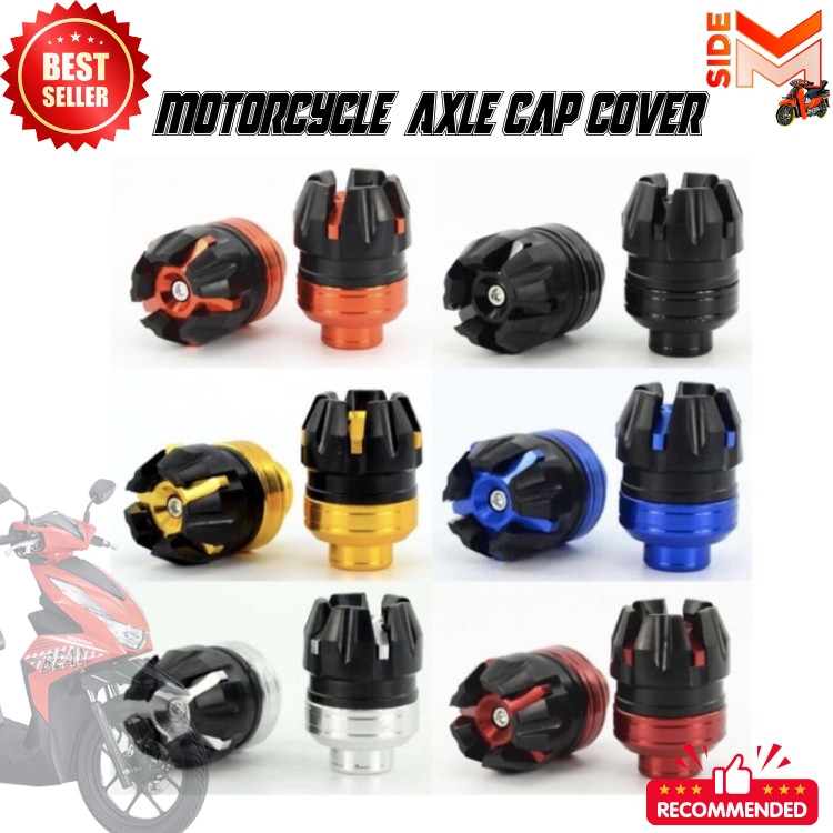HONDA TMX 150 Motorcycle Big Axle Cap Cover Wheel Frame Slider Crash ...
