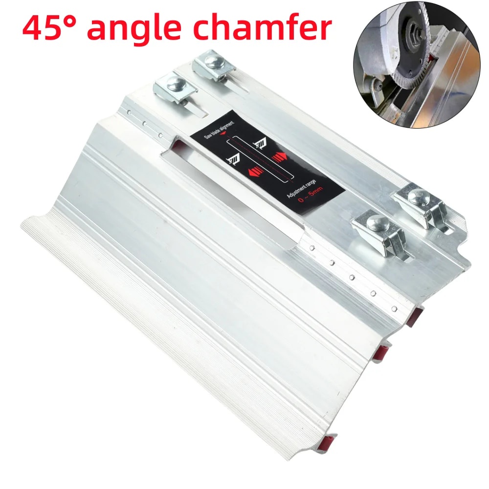 Tile Marble Chamfering Guide Locator 45 Degree Angle Cutting Corner ...