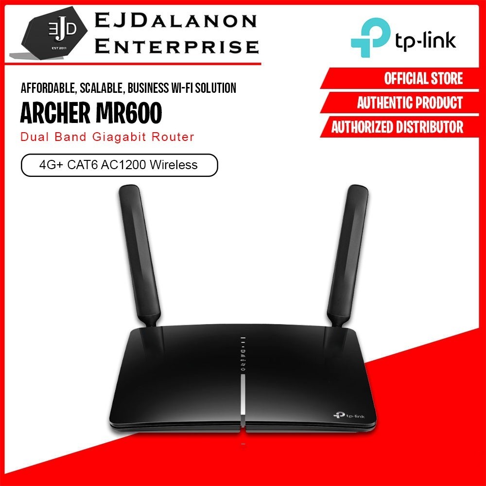 TP-Link Archer Mr600 4G+ Cat6 Ac1200 Wireless Dual Band Gigabit Router ...