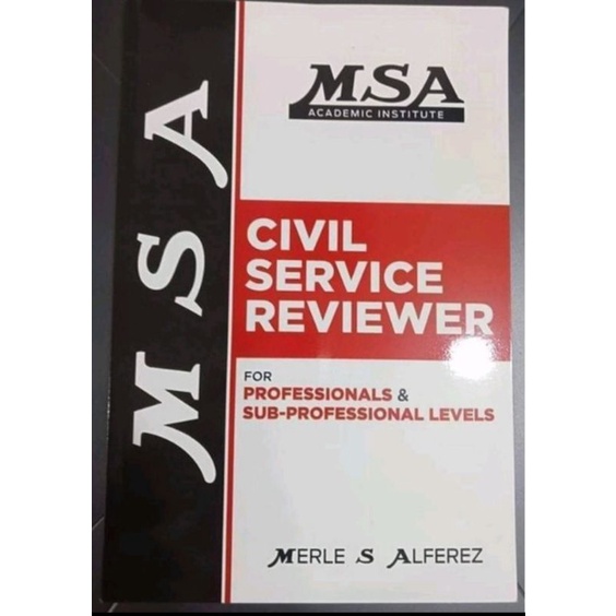 MSA Civil Service Reviewer | Shopee Malaysia