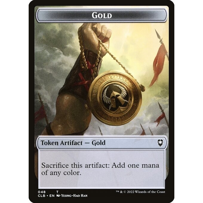 Gold Token - Magic The Gathering (MTG) | Shopee Malaysia